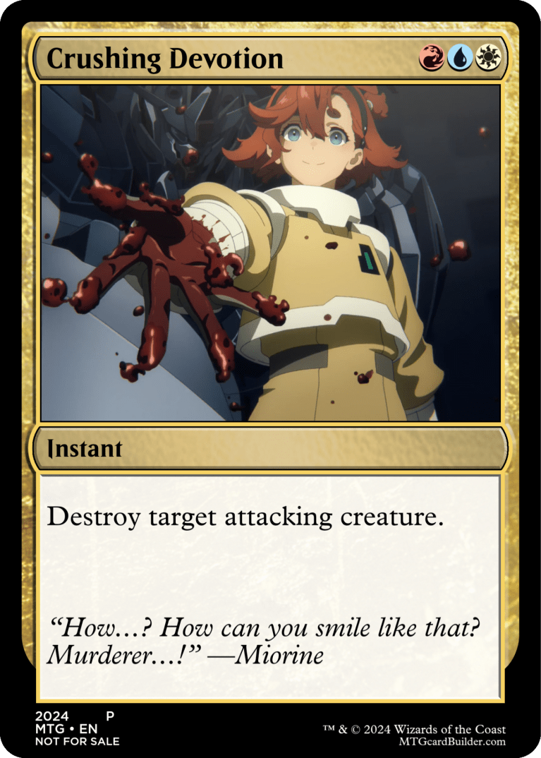 Magic the Gathering: Gundam Edition – Creeping for Scale Models