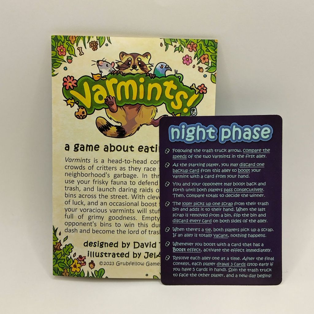 Varmints!: a Game About Eating Trash – Creeping for Scale Models